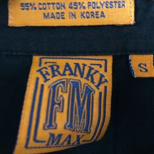 Frankie Max | Shirts | Mens Frankie Max Black Shirt Size Small | Poshmark
